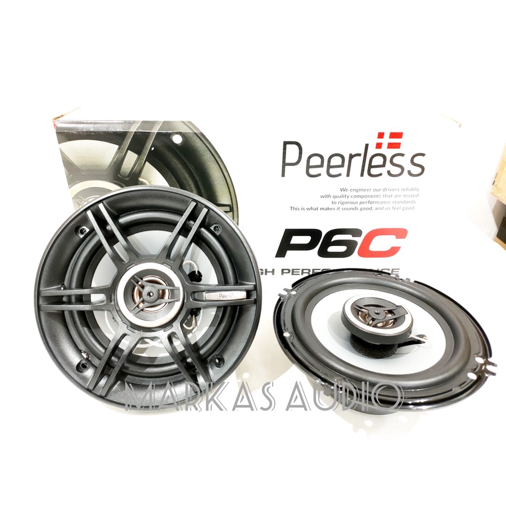 Jual Audio Mobil Speaker Coaxial Peerless By Cello Audio 2 Way P6C ...