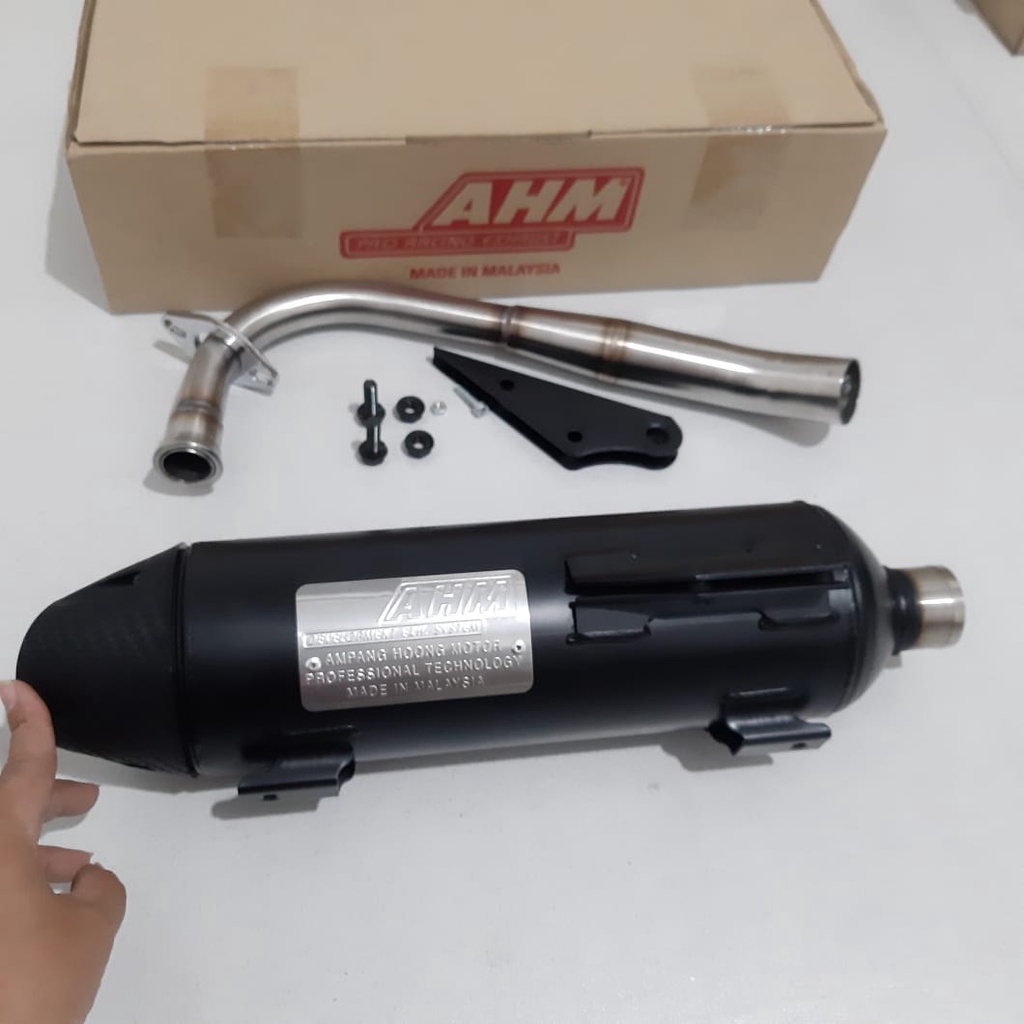 Jual Yamaha Mio Sporty Knalpot standar Racing Knalpot Ahm asli malaysia ...