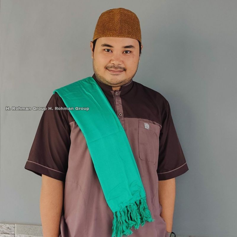 Jual Sorban rida solo polos warna/ Sorban Ar-rida Solo Motif Batik ...