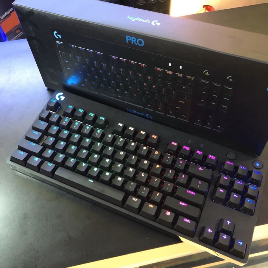 Jual Logitech Pro X Mechanical Gaming Keyboard | Shopee Indonesia