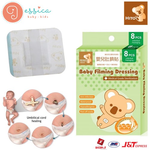 Jual Hito Baby Filming Dressing (Plester Penutup Pusar Bayi) - 8 Pcs ...