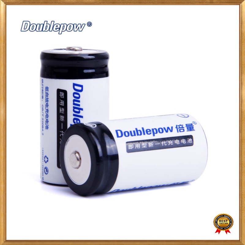 Jual Dijual Doublepow Baterai Cas L14 LR14 C Ni-CD Rechargeable 1.2V ...