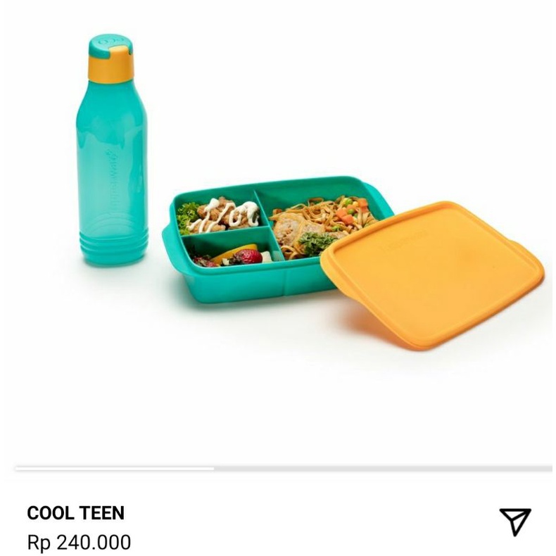 Jual Lunch Box Tempat bekal makan Coolteen Tupper...ware Original ...