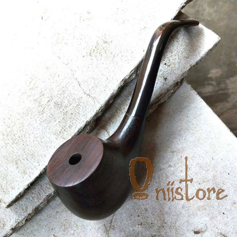 Jual Pipa Rokok Model Cangklong Tanduk Kerbau Dan Kayu Sonokeling ...