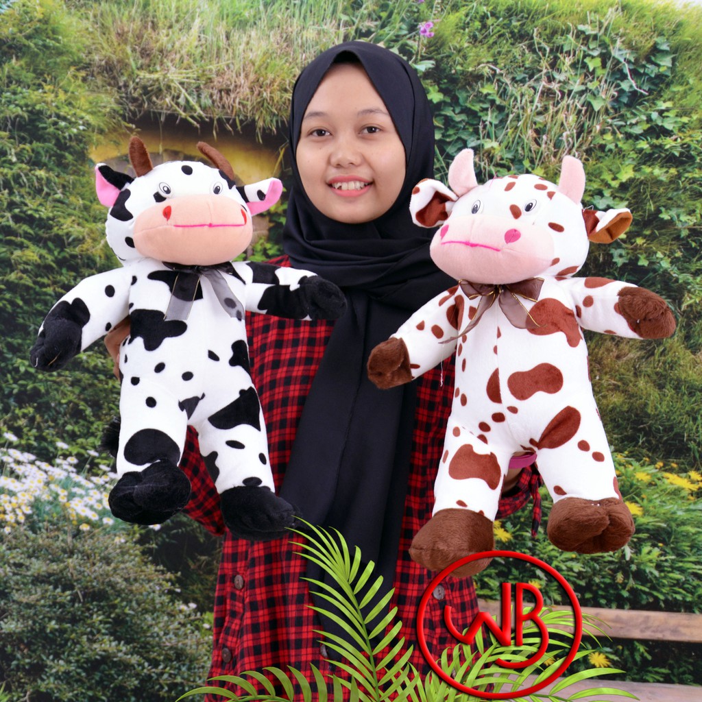 Jual boneka sapi berdiri ukuran L | Shopee Indonesia
