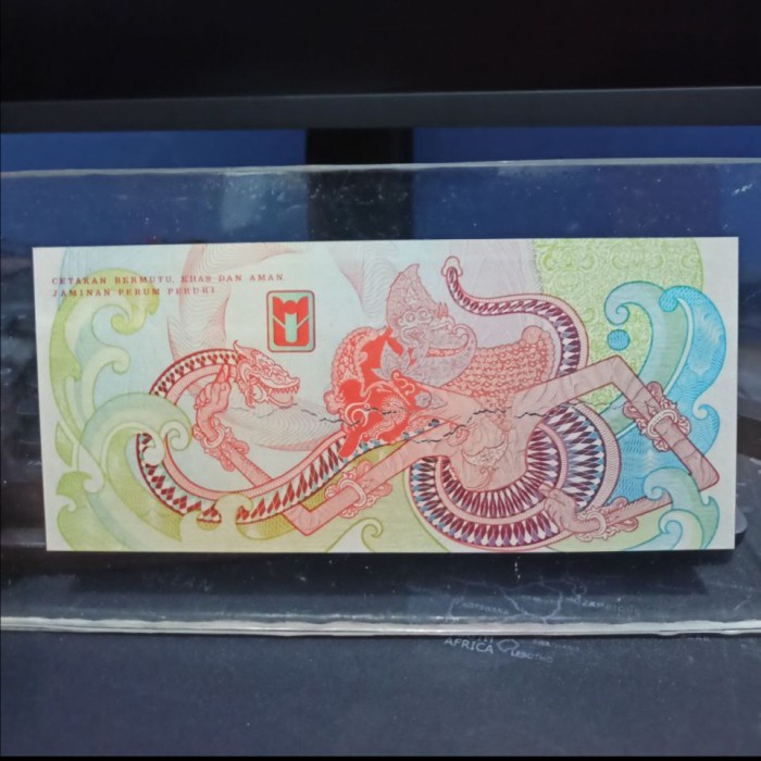 Jual Uang Testnote Perdana Peruri Specimen Test Note Wayang Langka ...