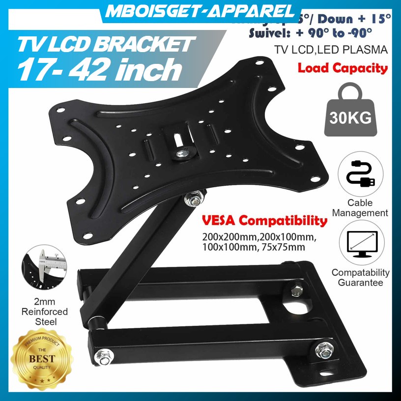 Jual MBOISGET - Taffware Telescopic TV LCD MONITOR PLASMA Bracket 2.5m ...