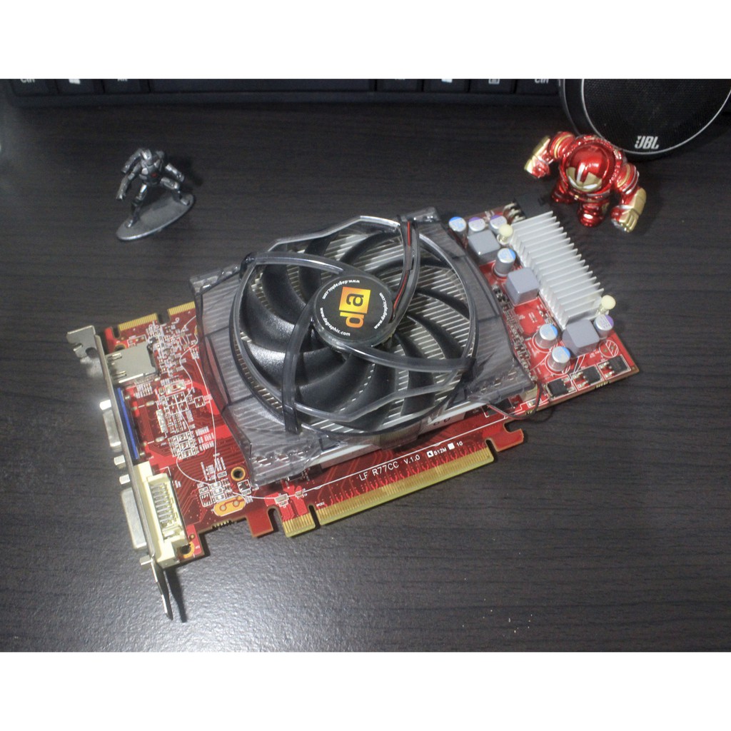 Jual VGA ATI Radeon HD 4850 Ddr3 256 Bit 512mb Digital Alliance DA ...