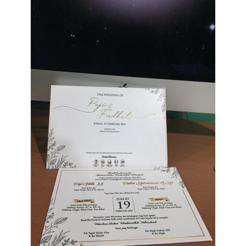 Jual Undangan Hard Cover | Shopee Indonesia