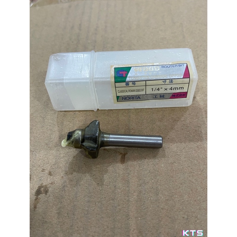 Jual MATA PROFIL KAYU / ROUTER / CLASSICAL ROMAN OGEE BIT 1/4” x 4mm ...
