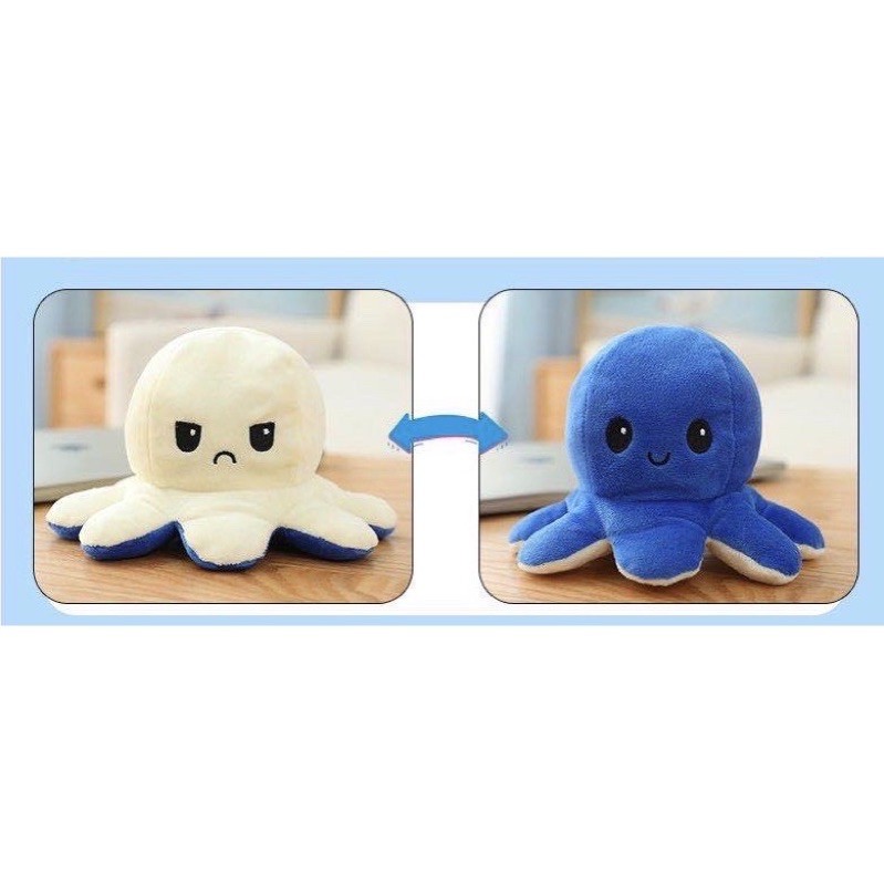 Jual Reversible Octopus Doll || Moody Octopus || Boneka Oktopus ...