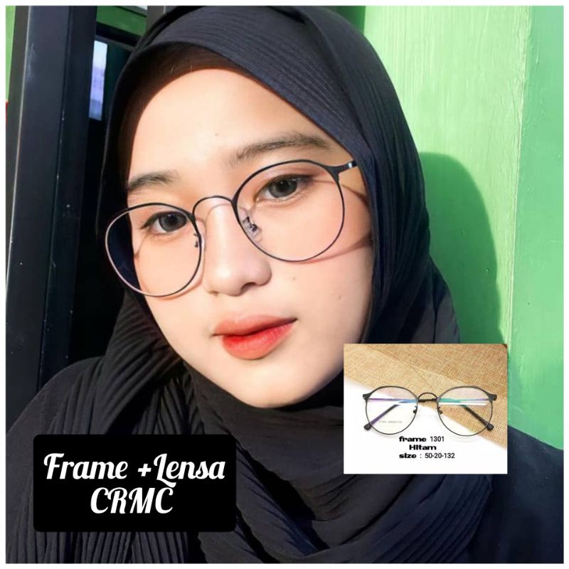 Jual Frame 1301 Kacamata Wanita Minus, Kaca Mata Anti Radiasi, Kacamata ...