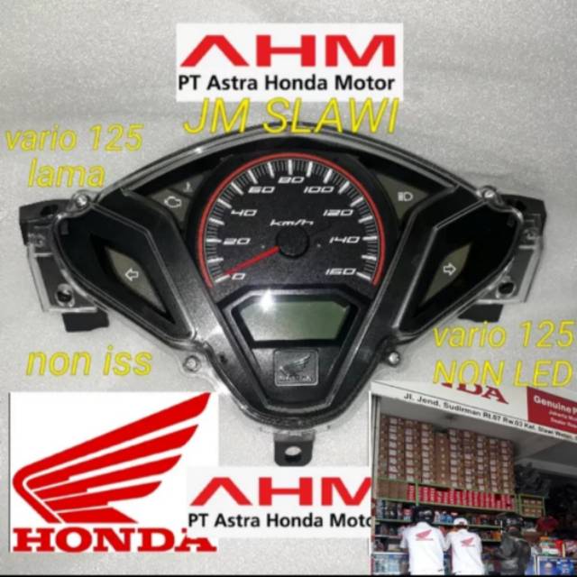 Jual Speedometer assy vario 125 techno lama non iss ori AHM | Shopee ...