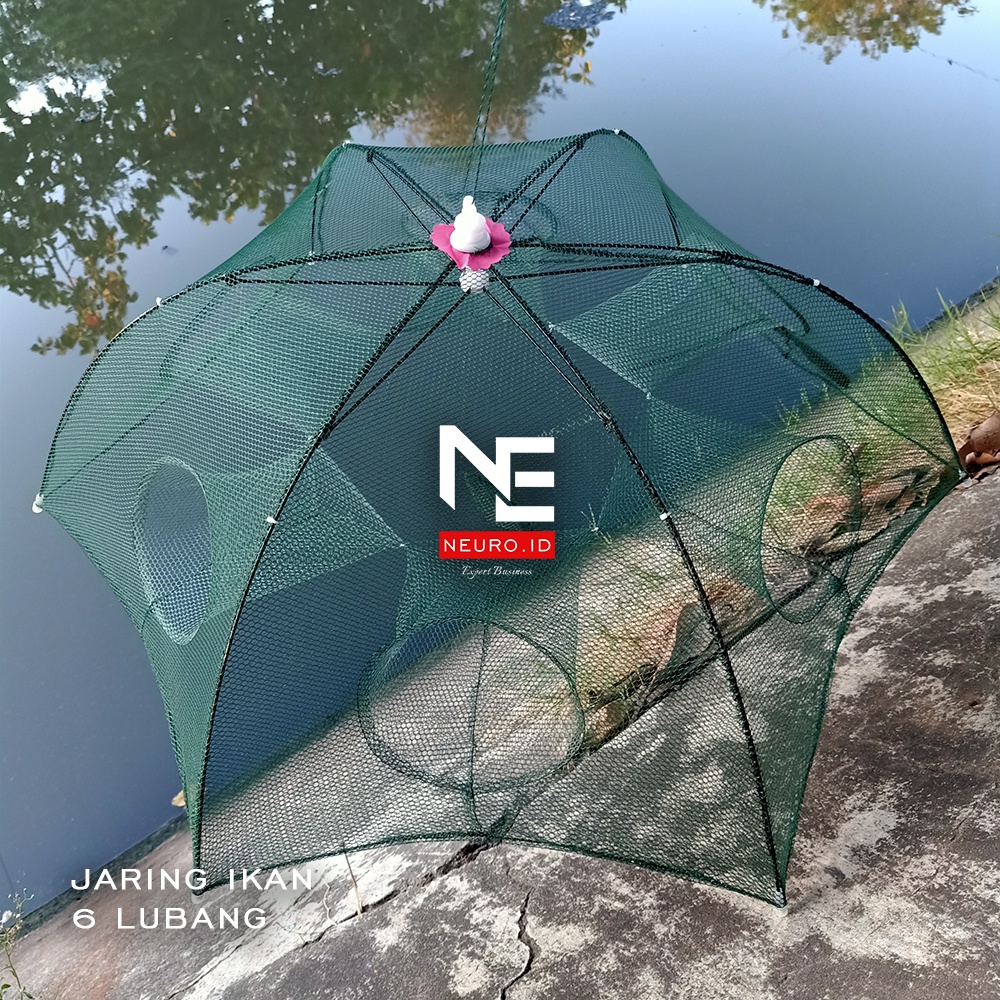Jual Perangkap Ikan / Bubu Udang / Jaring Ikan 6 Lubang Hexagonal ...