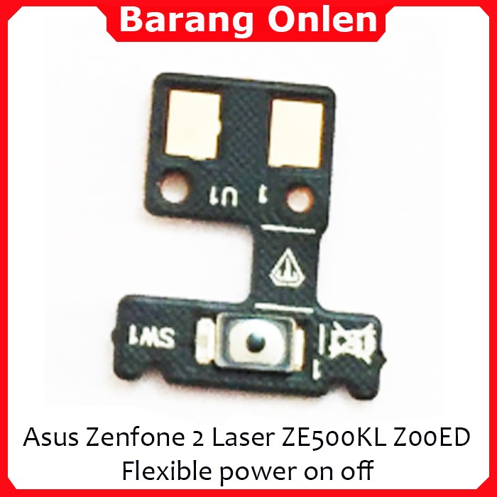 Jual Asus zenfone 2 Laser ZE500KL Z00ED switch tombol power on off ...