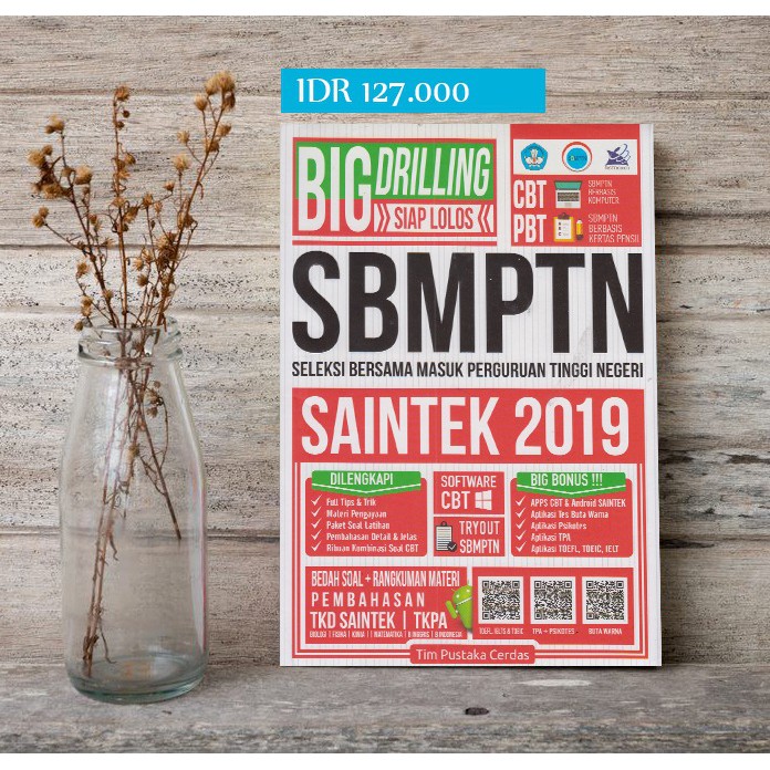 Jual Buku Saintek 2019 Sbmptn Seleksi Masuk Perguruan Tinggi Tryout Sbmptn Shopee Indonesia 4019