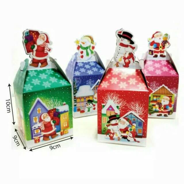 Jual Packaging box / dus kue / gift box / natal 1 toples 250 Gr Tabung ...