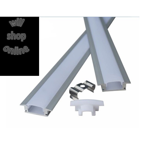 Jual LED PROFILE COVER CASING RUMAH KAP HOUSING LED STRIP RIGID ...