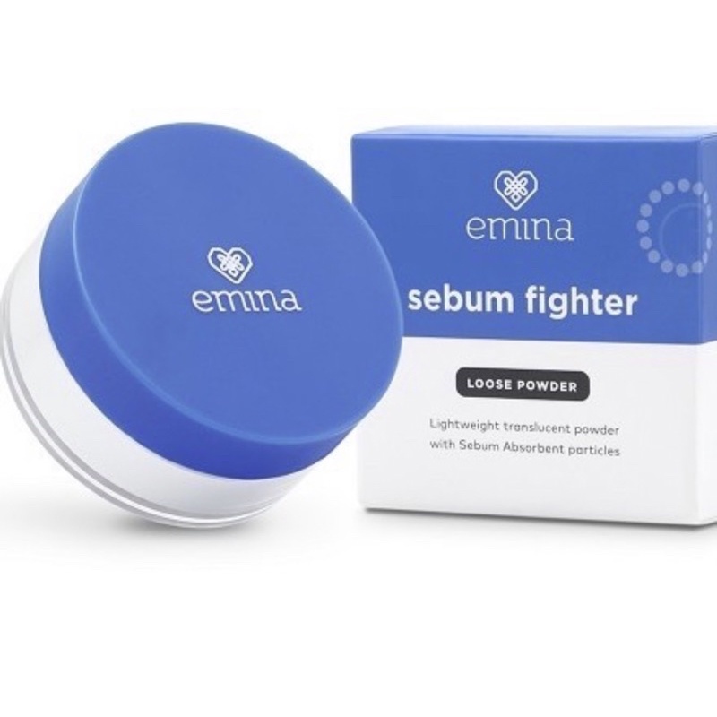 Jual Emina Sebum Fighter Loose Powder 8 gr | Shopee Indonesia