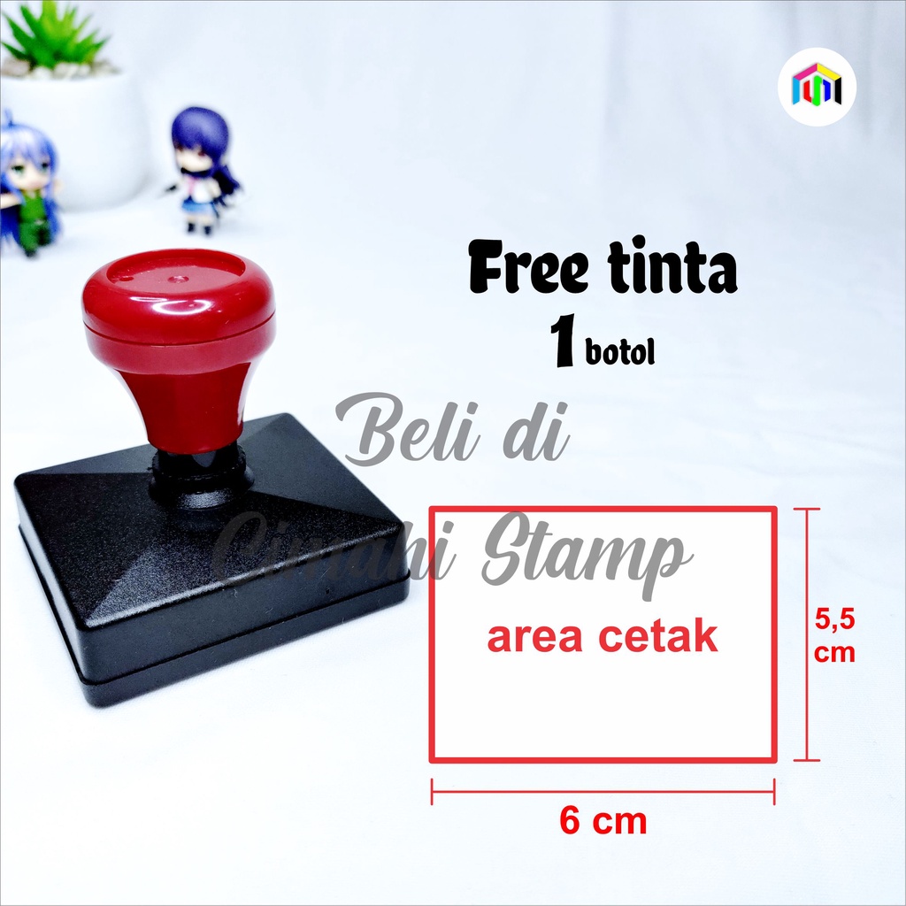 Jual CETAK CUSTOM STEMPEL FLASH JUMBO / STEMPEL BESAR UNTUK CAP KARDUS ...