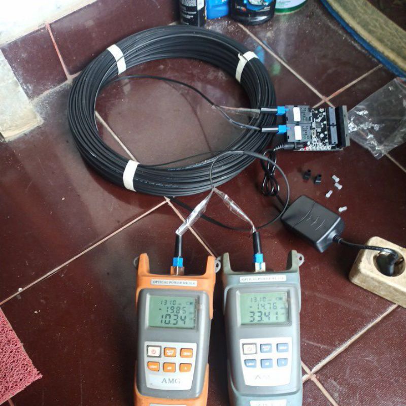 Jual Kabel FO (precont) 2 core 3 seling fascon tiap ujung 2x SC UPC ...