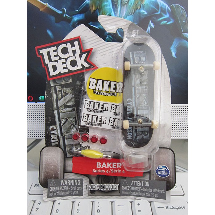 Jual Tech Deck series 4 Original by Spin Master BAKER | Shopee Indonesia