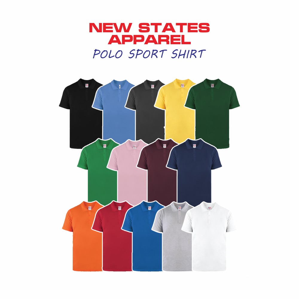 Jual Kaos Polos Baju Kerah New States Apparel Polo Shirt - Part 1 ...