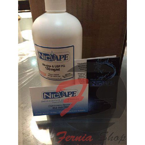 Jual 10ml Nicotin Cair Nicvape USA 100mg - Liquid Nicotine - NOT RTS ...