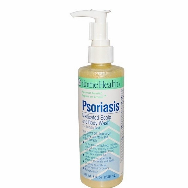 Jual Home Health Psoriasis Medicated Scalp and Body Wash 236 ml ...
