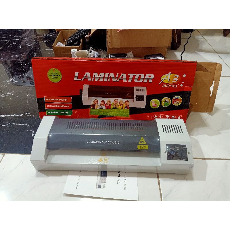 Jual Mesin Laminating Laminator Laminasi Dingin Panas A4 A3 Shopee