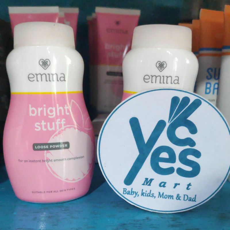 Jual Emina Bedak Tabur Muka Remaja Bright Stuff Loose Powder 55 gr 1 ...