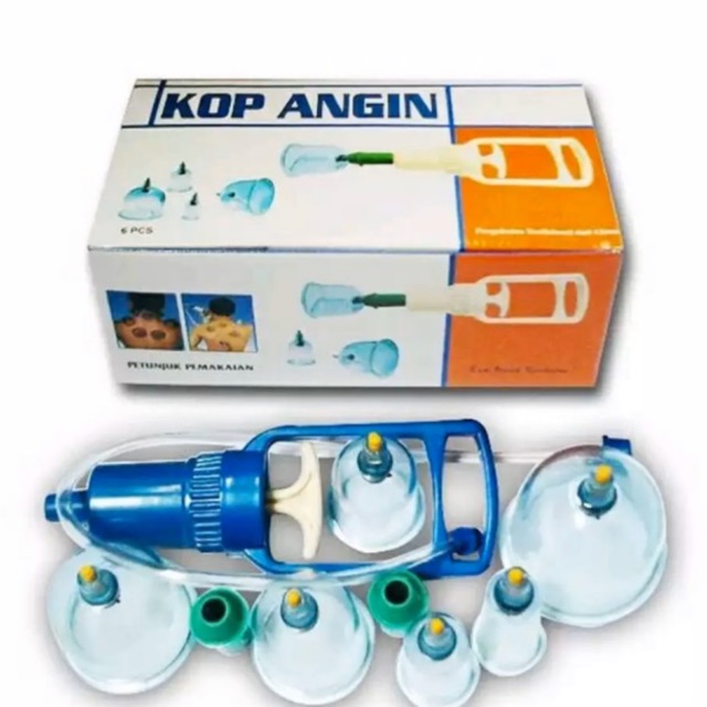 Jual KOP ANGIN LENGKAP ISI 6 CUP ALAT BEKAM UNTUK MENGOBATI MASUK ANGIN DAN KESEHATAN BADAN ...