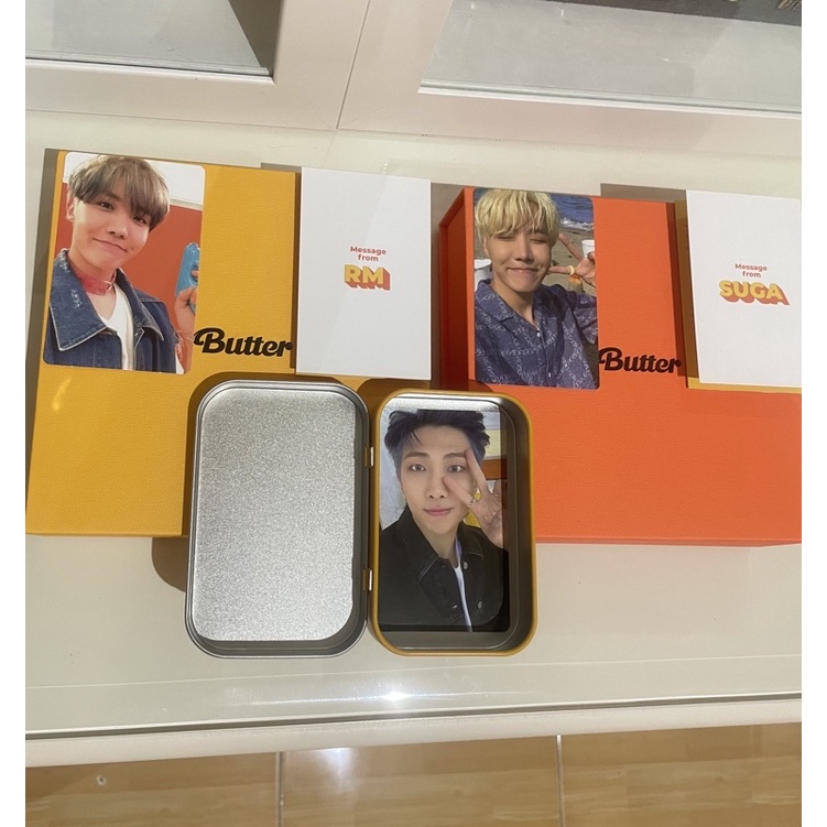 Jual BTS BUTTER POB RM WEVERSE FULLSET UNSEALED PEACHES | Shopee Indonesia