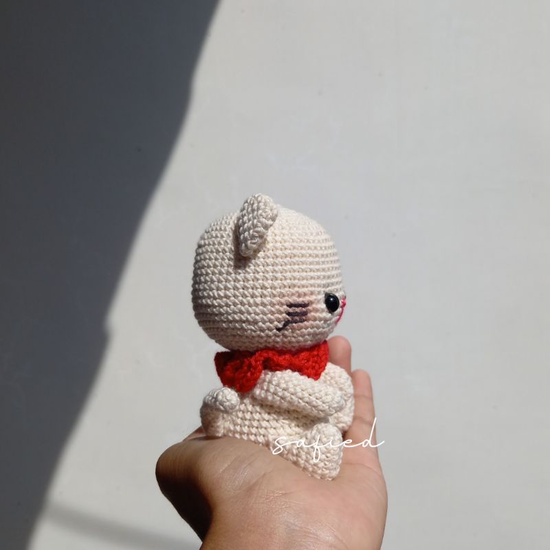 Jual Amigurumi - Boneka Rajut Kucing (Boneka Rajut / Crochet Doll ...