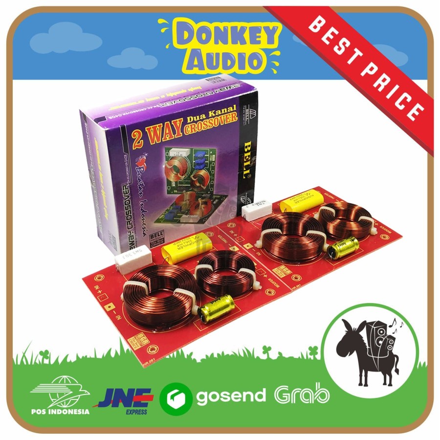 Jual KIT CROSSOVER 2 WAY 2 KANAL STEREO BELL BGR | Shopee Indonesia