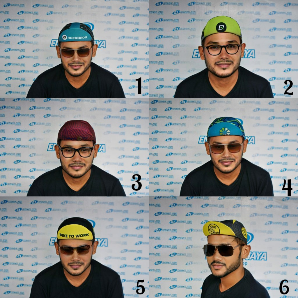 Jual Cycling Cap - Topi Sepeda - Topi Gowes - Inner Helm Sepeda Dryfit - Topi BIKE TO WORK ...