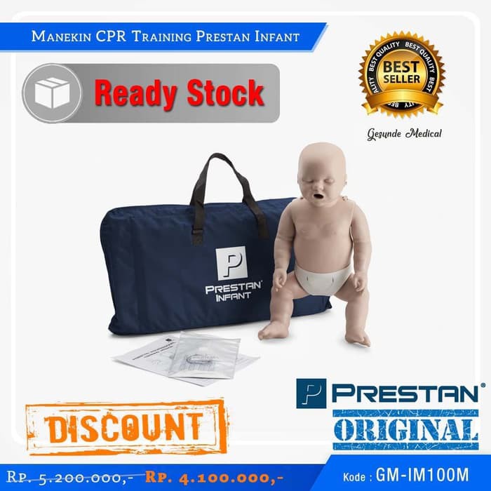 Jual Harga Manekin Prestan Bayi Prestan Infant Manikins Latihan CPR ...