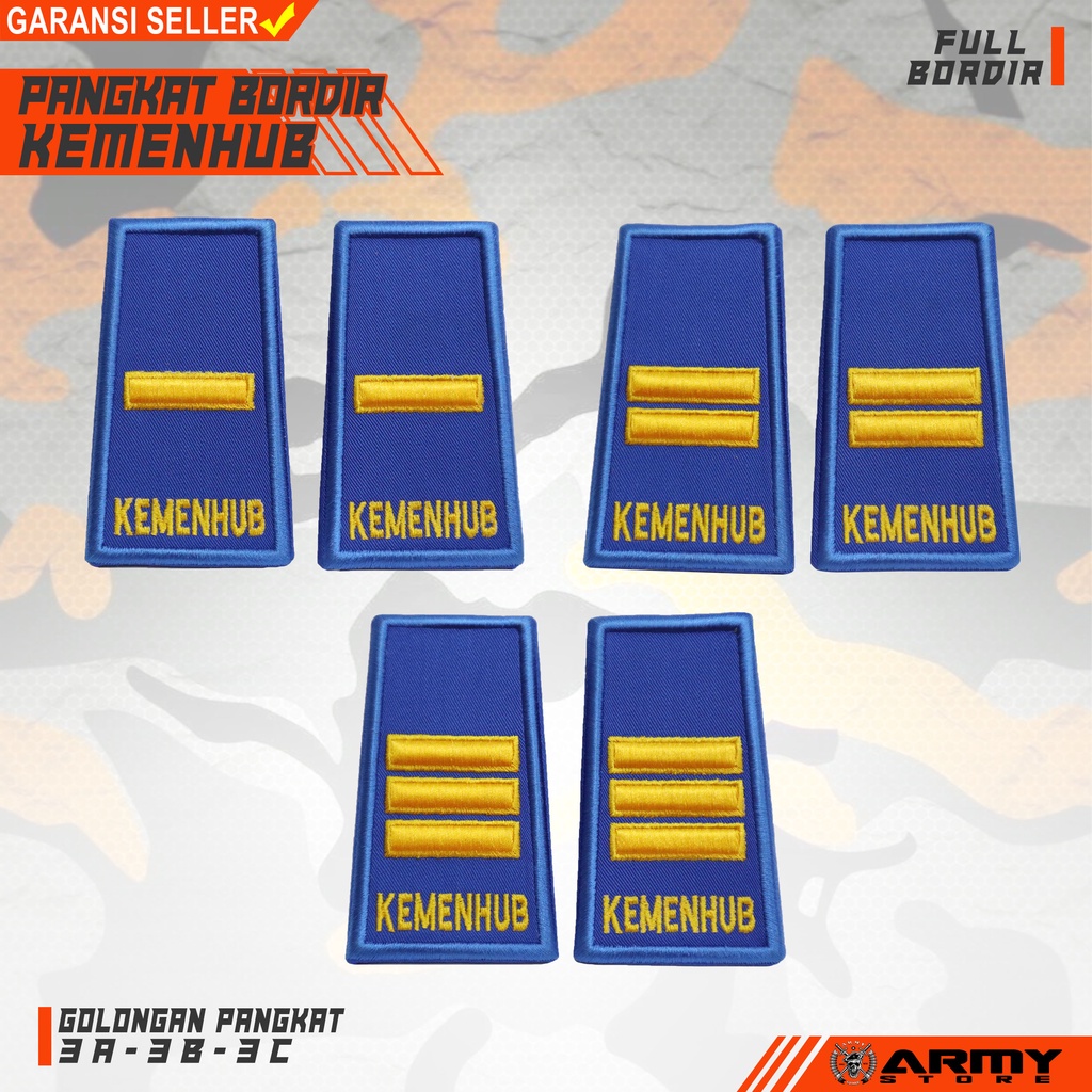 Jual pangkat kemenhub 3A 3B 3C | Shopee Indonesia