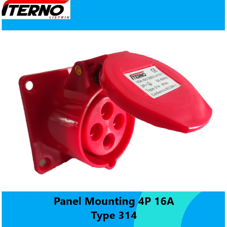 Jual Panel Mounting 4P 16A IP44 Iterno | Shopee Indonesia