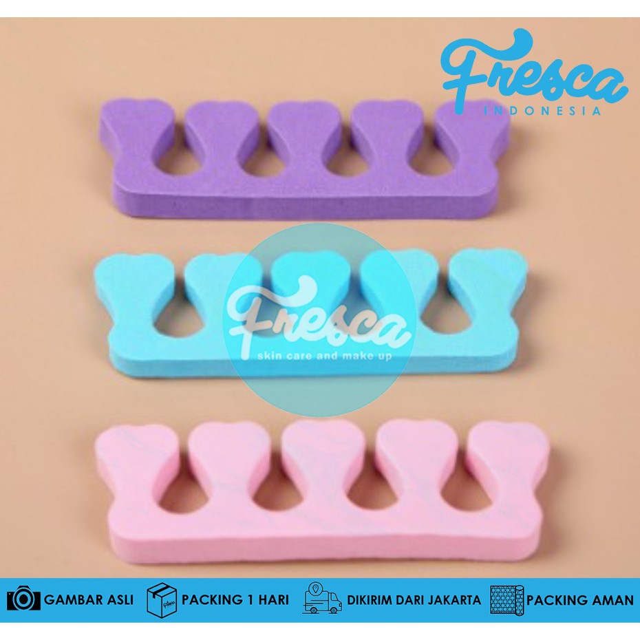 Jual Jari Toe Nail Finger Separtor Nail Art Tools - Toe Nail Foam ...