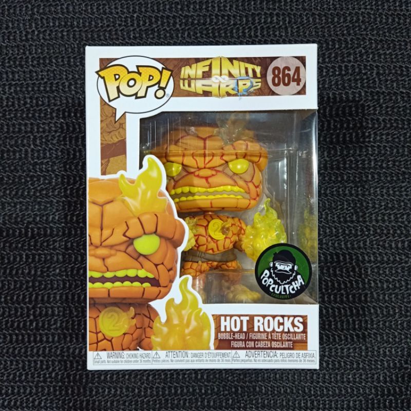 Jual Funko Pop! INFINITY WARPS : HOT ROCK #864 (Popcultcha Exclusive ...