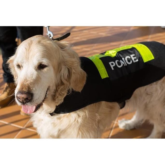 Jual Rompi Police K9 Anjing Medium Besar Baju Police Rompi Anjing ...