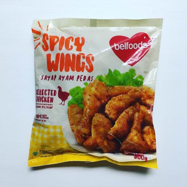 Jual Sayap Ayam Pedas Belfoods Favourite Spicy Wings 500 gr | Shopee Indonesia