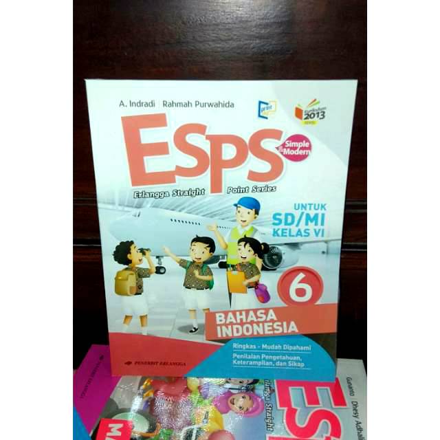 Jual ESPS Bahasa Indonesia Kelas 6 SD/MI - Erlangga | Shopee Indonesia