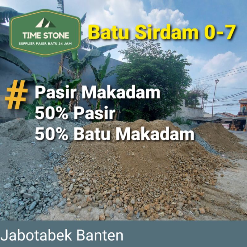 Jual Batu Sirdam 0-7 Urug Pengurangan Pemadatan 1 Truk | Shopee Indonesia