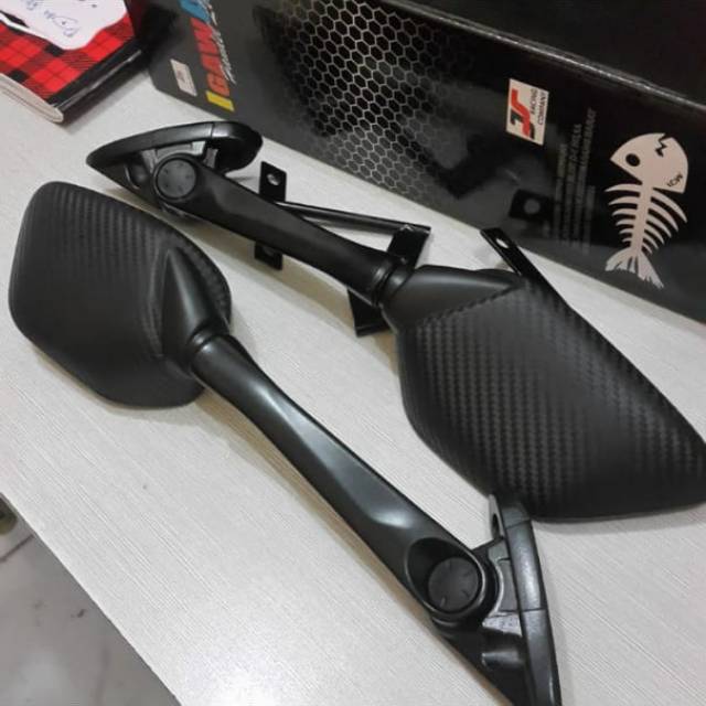 Jual Spion R25 panjang Karbon yamaha Nmax Xmax R15 R25 Adv plus breket ...