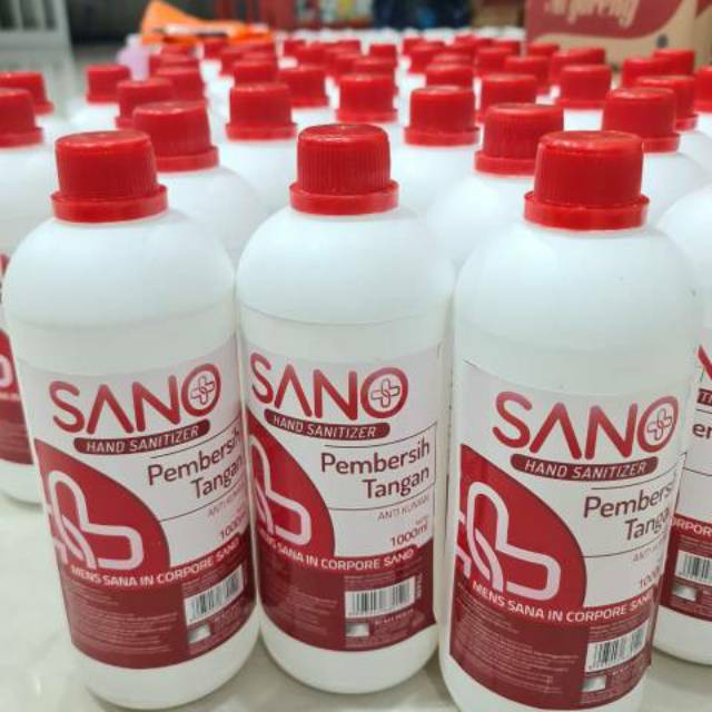 Jual TERMURAH SANO Hand Sanitizer 1000ml | Shopee Indonesia