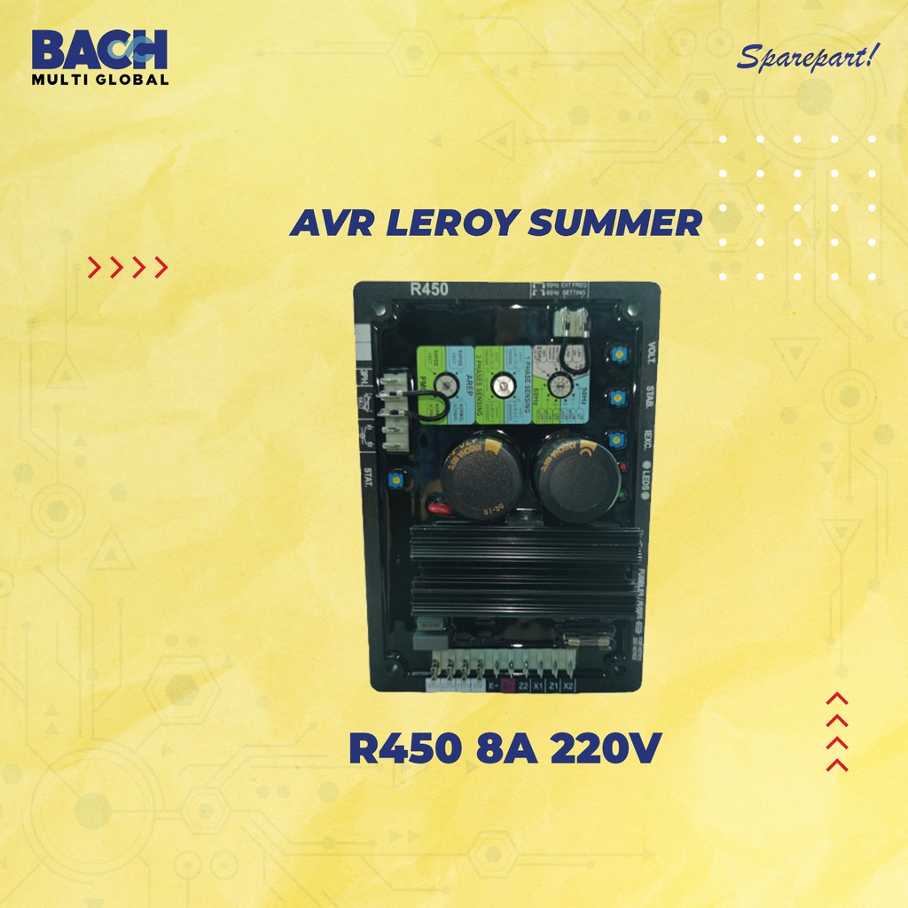 Jual AVR LEROY SOMER R450 8A 220V | Shopee Indonesia