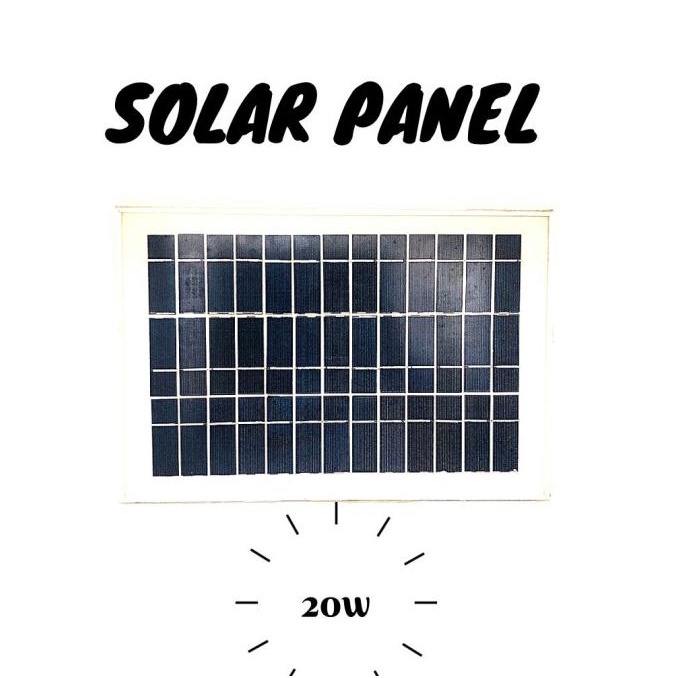 Jual Solar Panel Solar Cell Panel Surya 20w | Shopee Indonesia