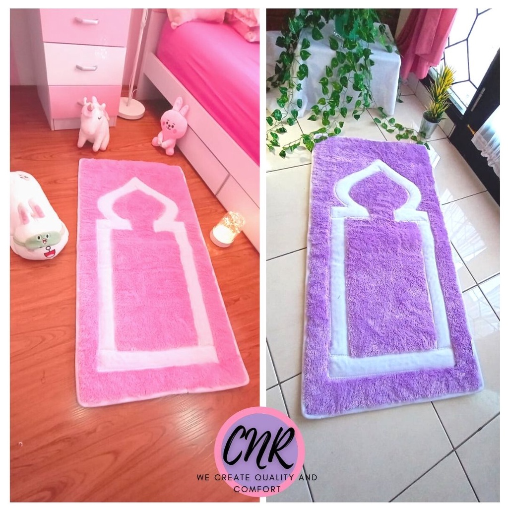 Jual Sajadah bulu raspur tebal empuk murah | Shopee Indonesia